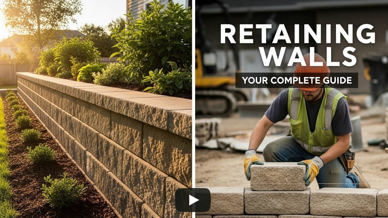 Retaining Walls: The 5 Types Every Contractor and Homeowner MUST Know