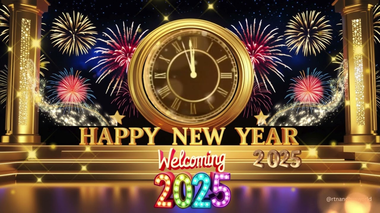 New Years Countdown 2025 🎉Clock Countdown to 2025 🎆 New Year Countdown 2025 🎊 Happy New Year 2025