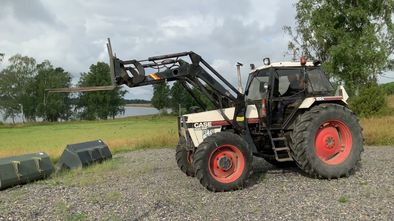 Traktor med lastare Case 1694