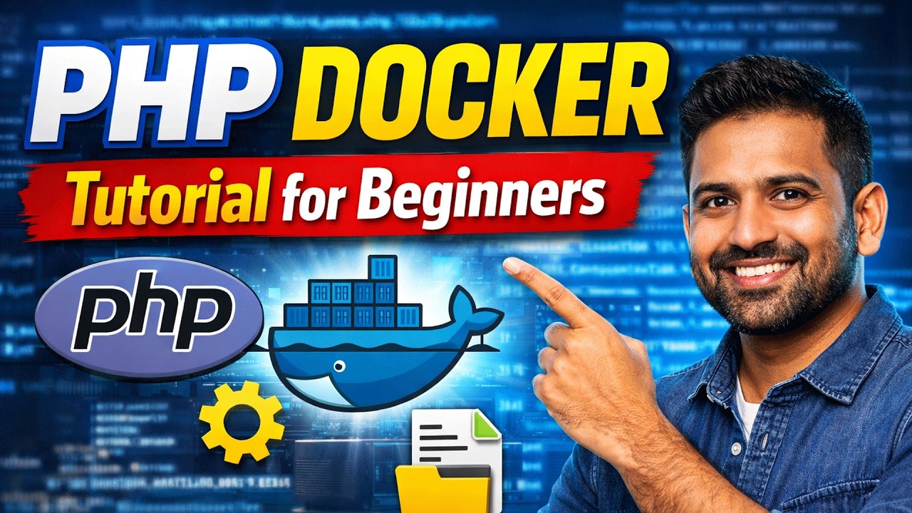 PHP Docker Tutorial for Beginners | Run PHP in Docker Step by Step