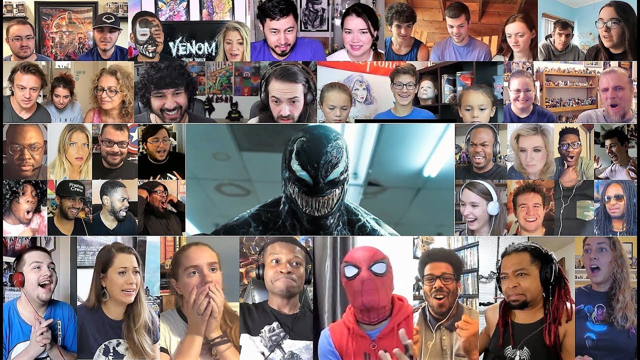 VENOM - Official Trailer 2 REACTION MASHUP
