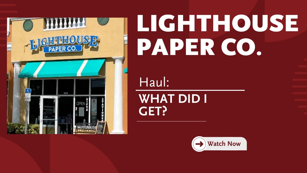 A new pen, a new ink. Both from Lighthouse Paper Co.