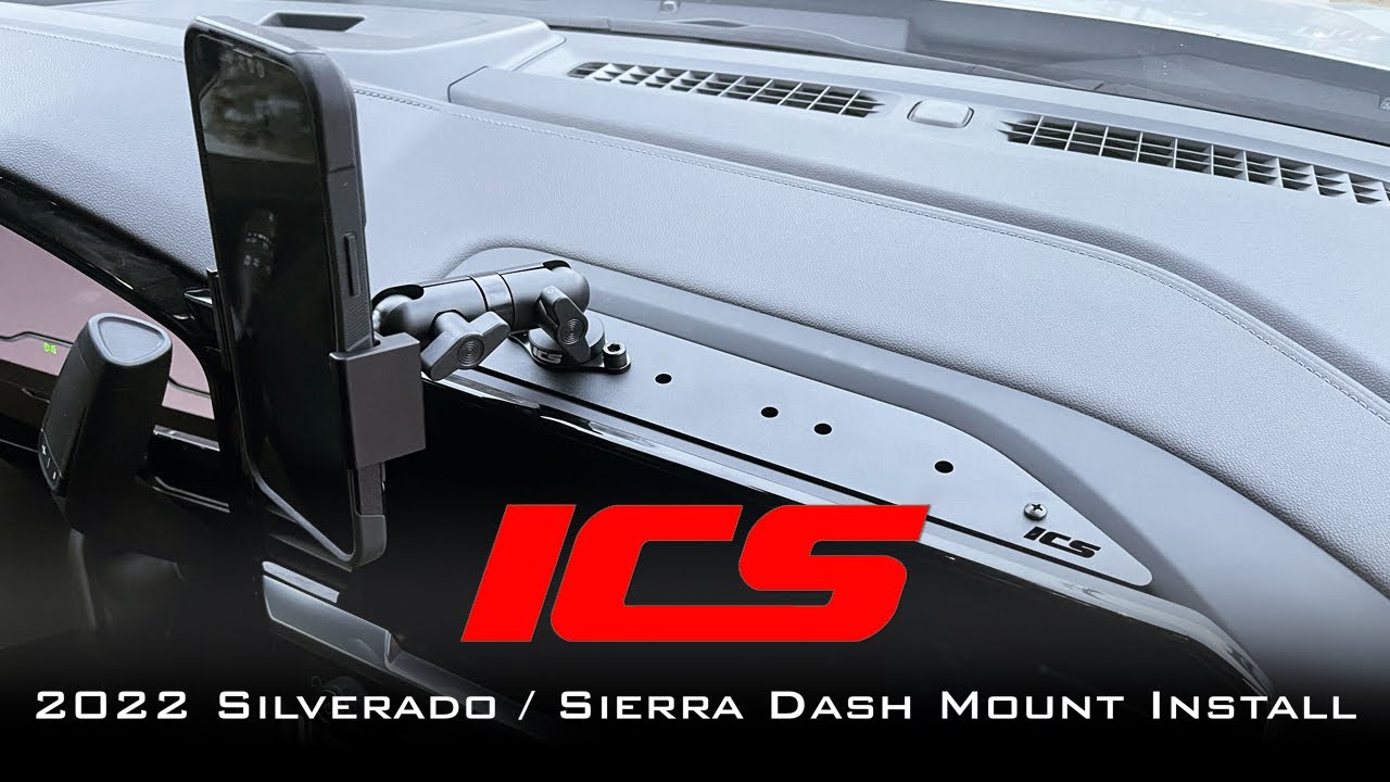 2022 Silverado/Sierra dash mount install.