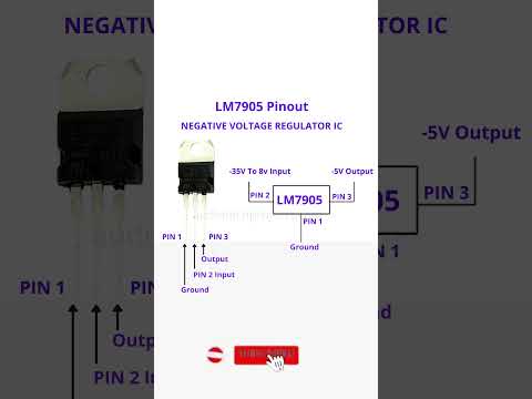 LM7905 Pinout, Equivalent, Applications, Features