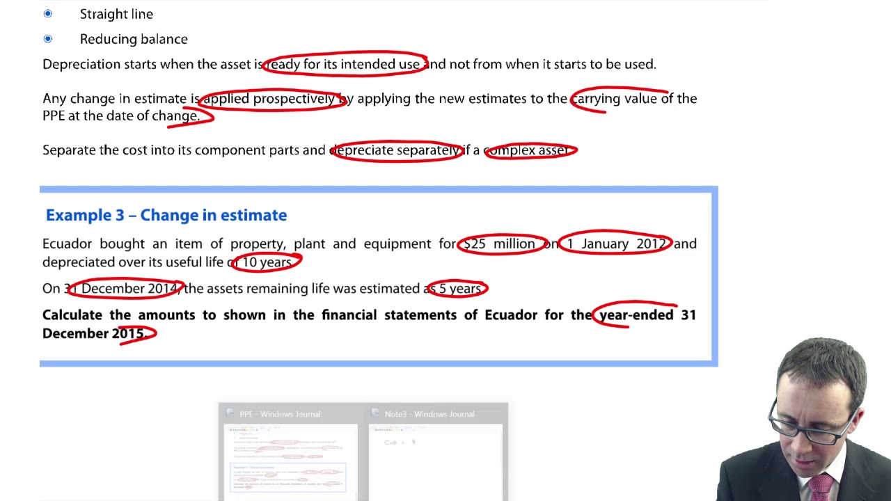 IAS 16 - Depreciation - ACCA (SBR) lectures