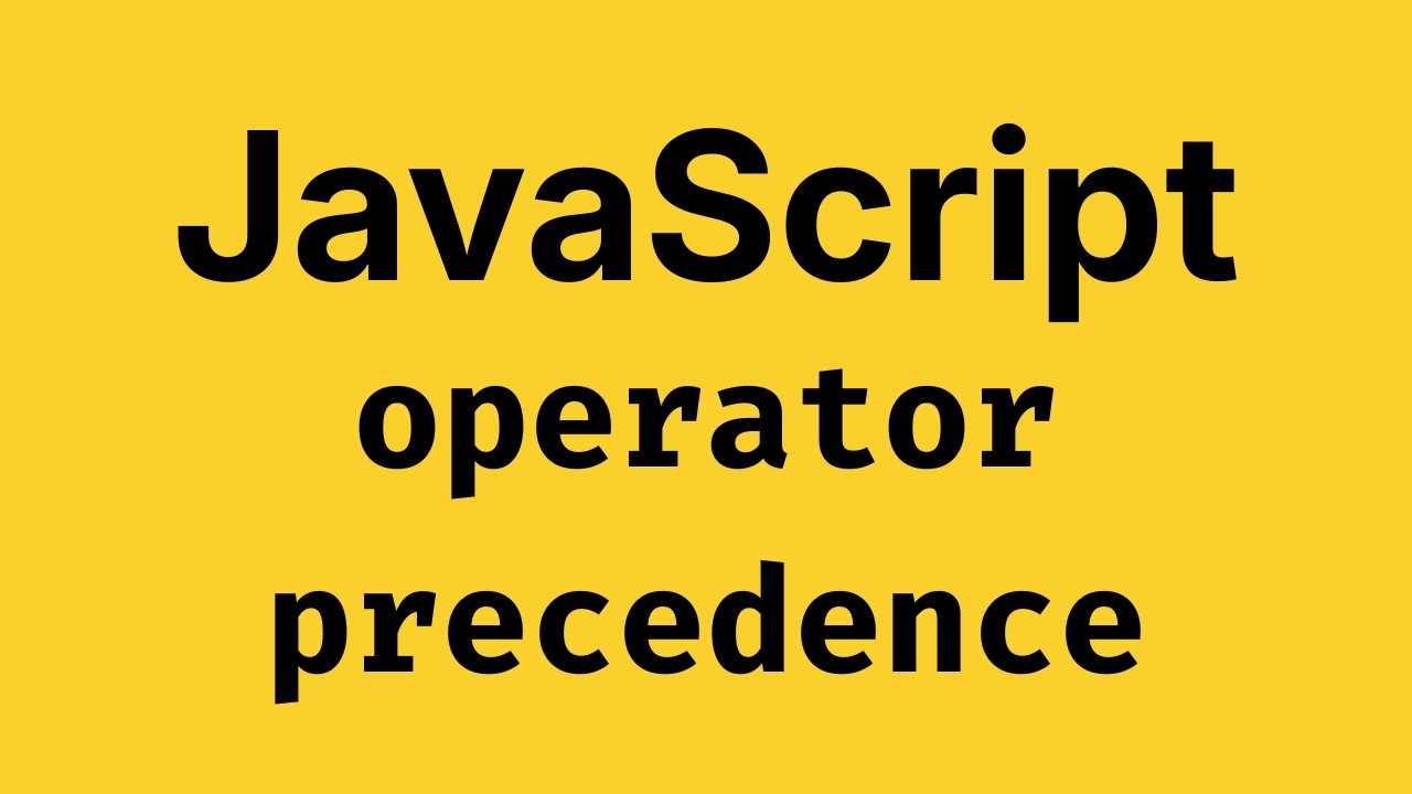 JavaScript Logical Operator Precedence 🔥 Explained Simply - JavaScript Course 2026