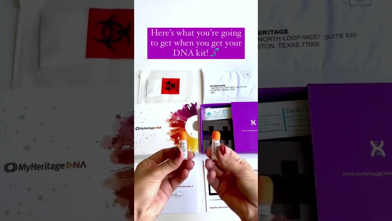 What comes in your MyHeritage DNA kit? 🧬