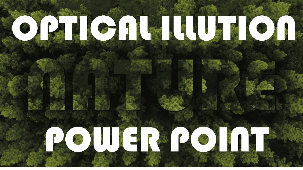 [EASY] Simple Optical illusion Slide #powerpoint #tutorial