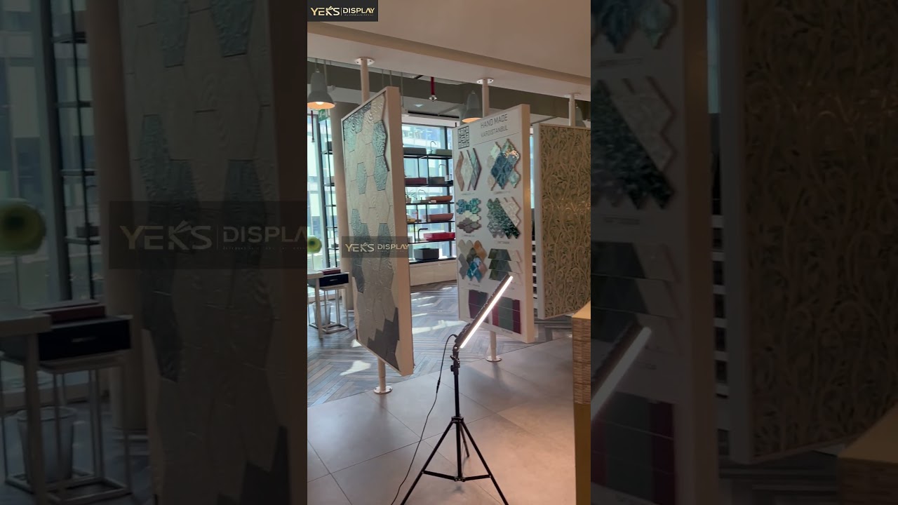 Premium Building Material Display Racks – Perfect for Showrooms - Yeks