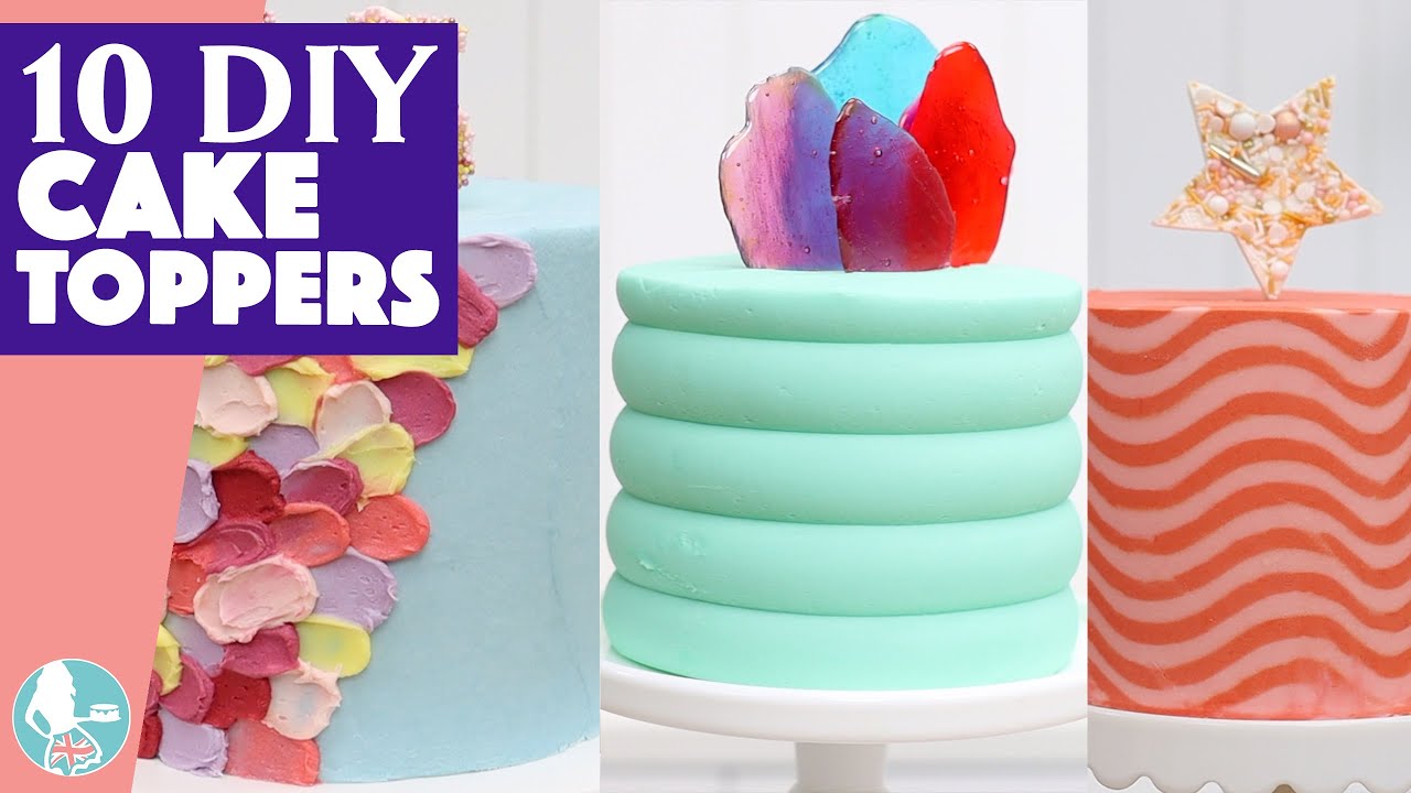 10 Edible Cake Toppers You Can Make