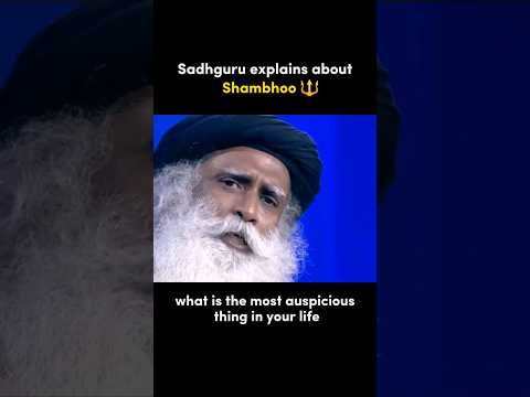 Sadhguru explaining meaning of "Shambho" #sadhguru #shiva #ishafoundation #shambhu #mahadev #kashi