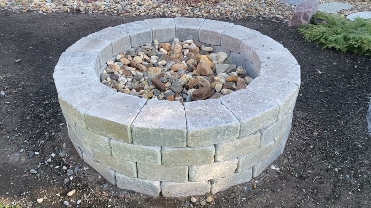 Unilock Sunset Round Firepit
