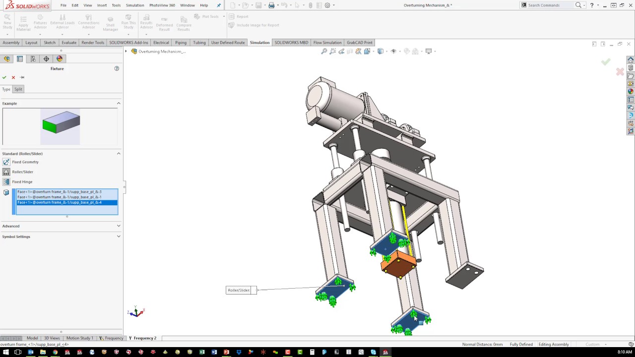 SOLIDWORKS Simulation - Frequency