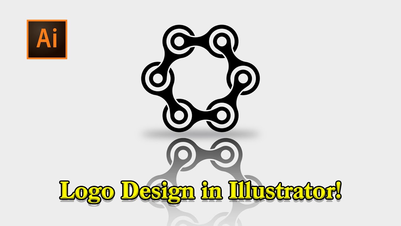 Circle Logo Design Process in Adobe Illustrator | Modern Logo Tutorial