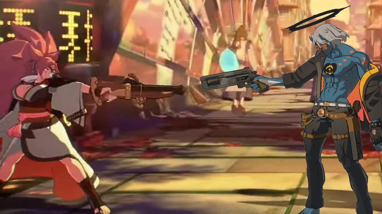 BAIKEN wields a GUN!