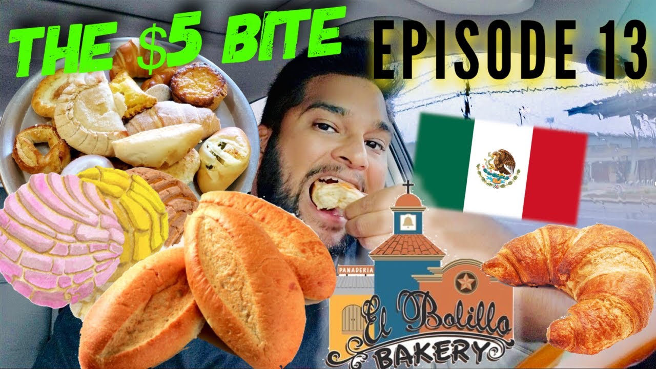 The $5 Bite (Episode 13) – Best Mexican Bakery in Houston Texas? (El Bolillo Bakery TX)