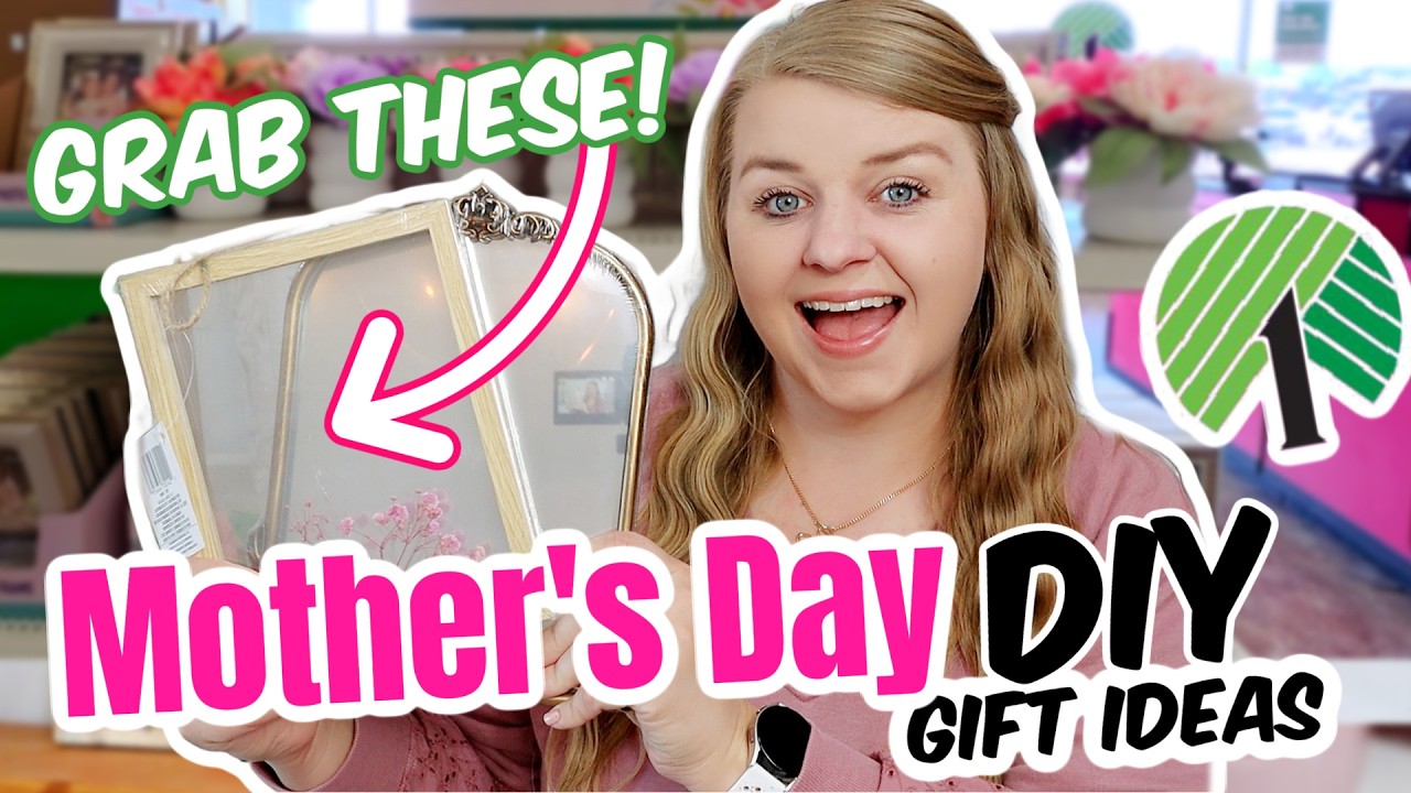 💐Last Minute DIY Dollar Tree Mother's Day Gifts that she will *Actually Love*