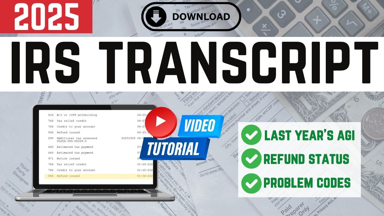 How to Get Your IRS Tax Transcript Online