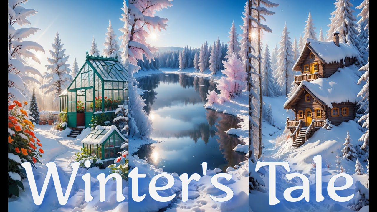 Winter's Tale AI Art #stablediffusion #ai #art #winter #fairytale #snow
