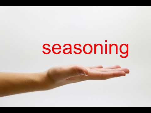 How to Pronounce seasoning - American English