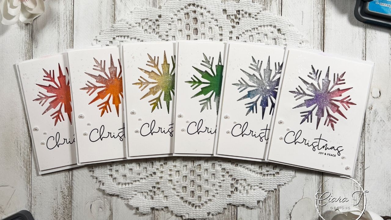 How to Create Christmas Shaker Cards