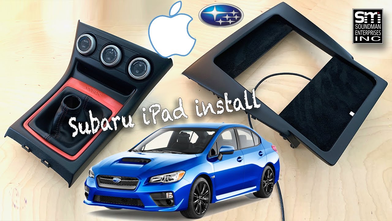 2015 Subaru WRX Gets a Custom Dash Mod with an iPad to Keep You ...