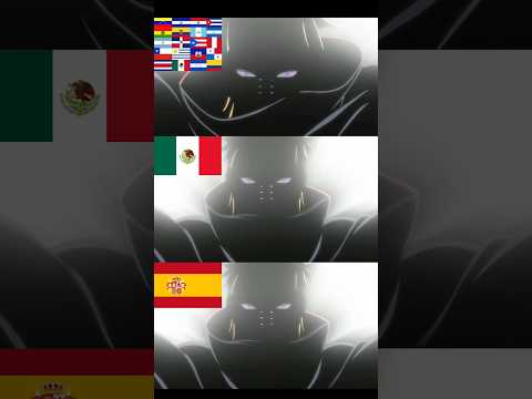 Empujón divino o Shinra Tensei? - Naruto Shippuden Español Latino vs Español Castellano