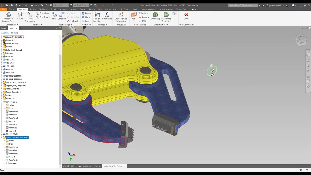 Autodesk Inventor: Component Replace