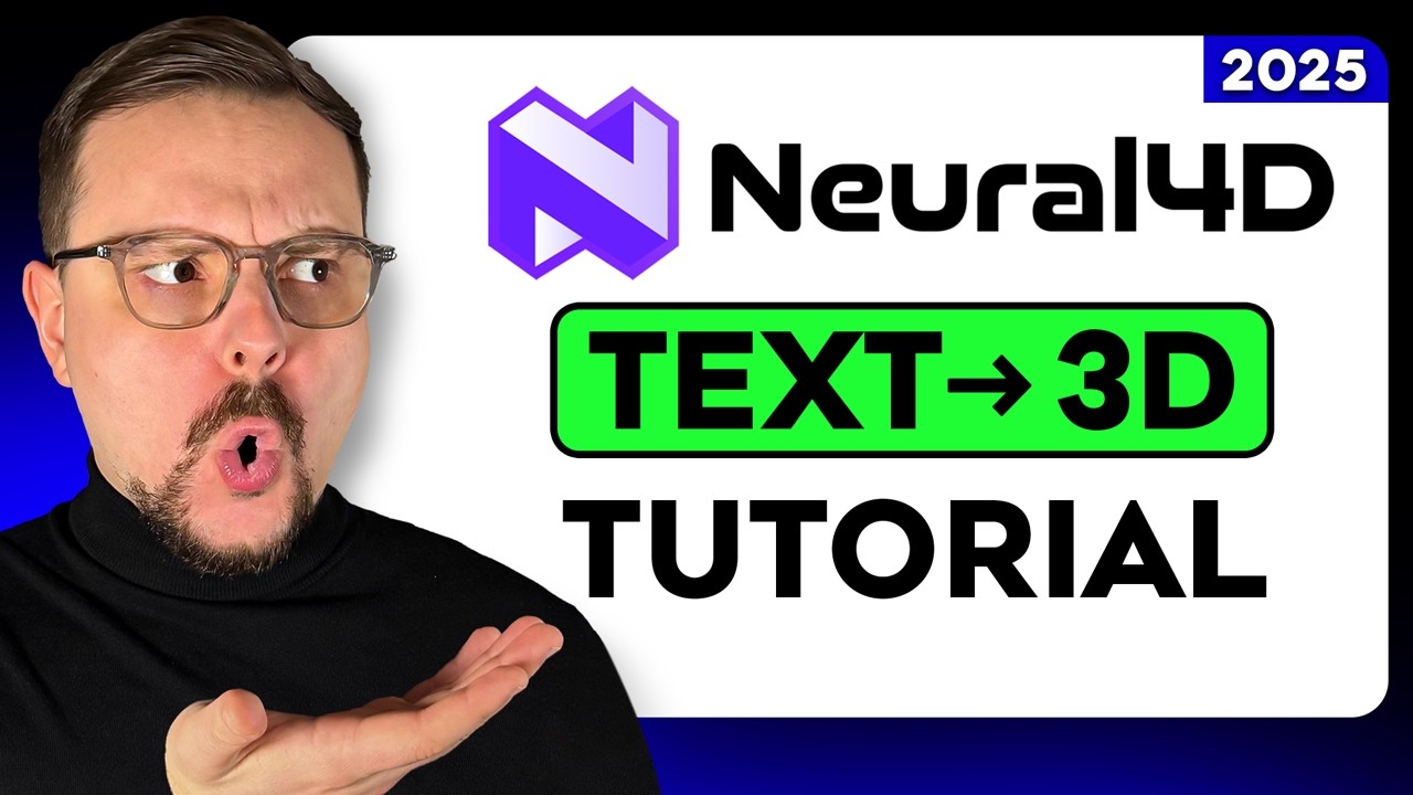 How to Create 3D Models Using AI | Neural4D AI Tutorial - 2026