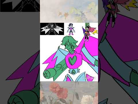 Undertale&Deltarune Fusion Spamton Neo and Mettaton Neo