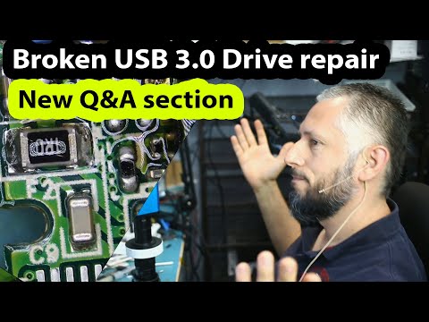 New website launch & Broken USB 3.0 Flash drive repair