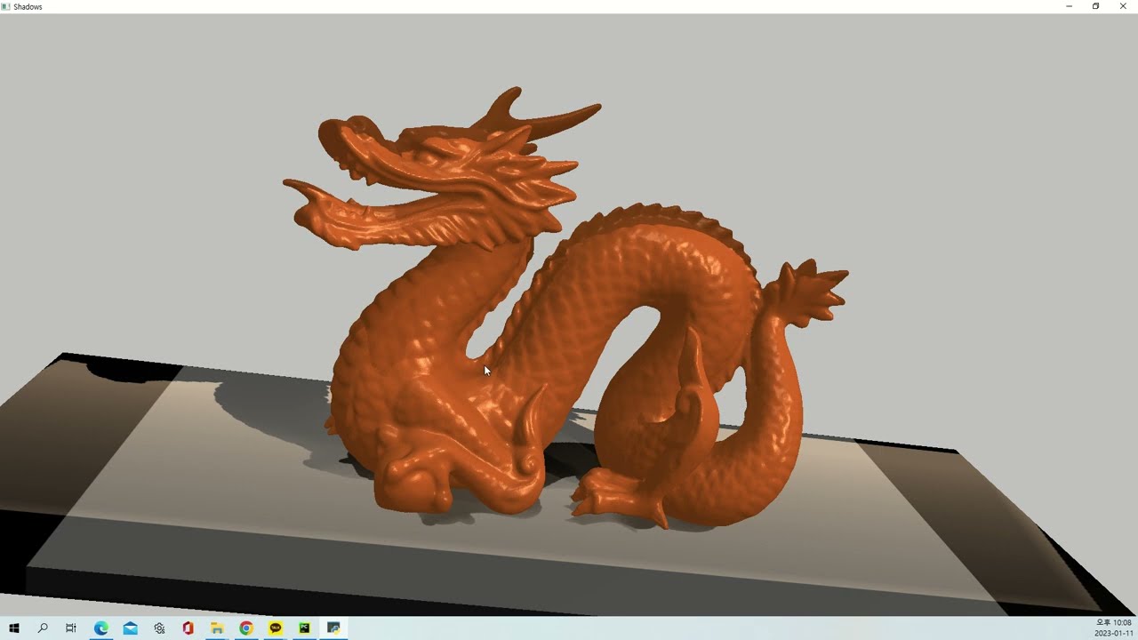 VTK Python Example - Shadows