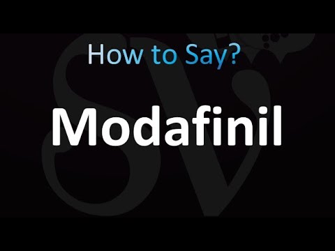 How to Pronounce Modafinil (correctly!)