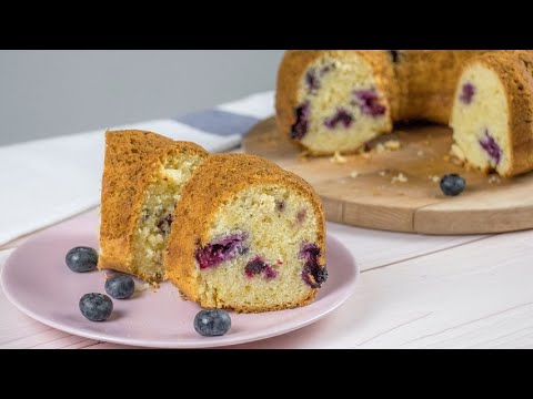 Blueberry donut cake: a delicious recipe for the whole family!