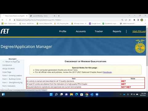Submitting Form 1 of the NCA
