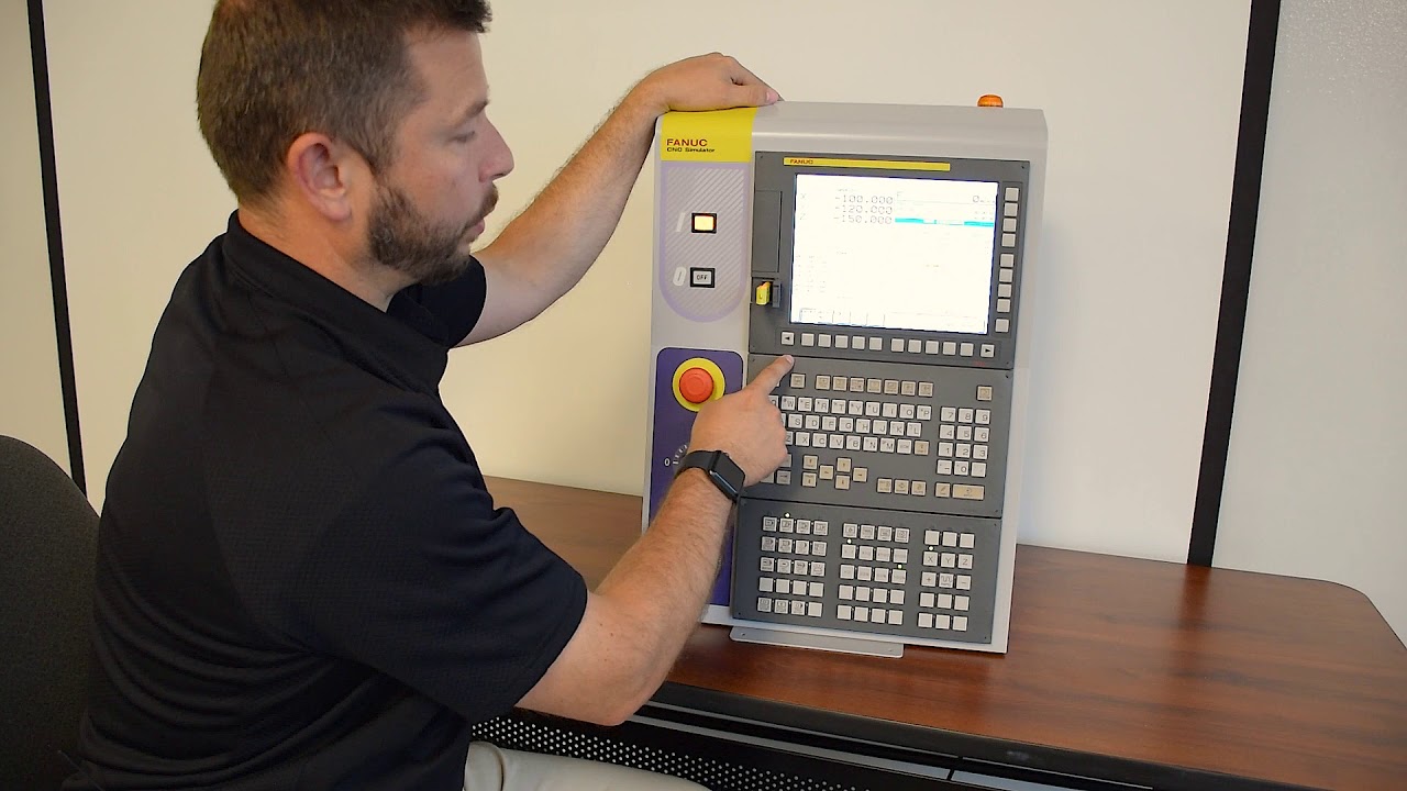 FANUC CNC Simulator for Education Part 3 - Loading Programs