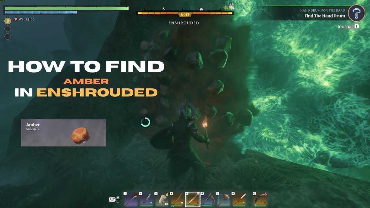 Where to Find Amber in Enshrouded - 2025 edition (after update)