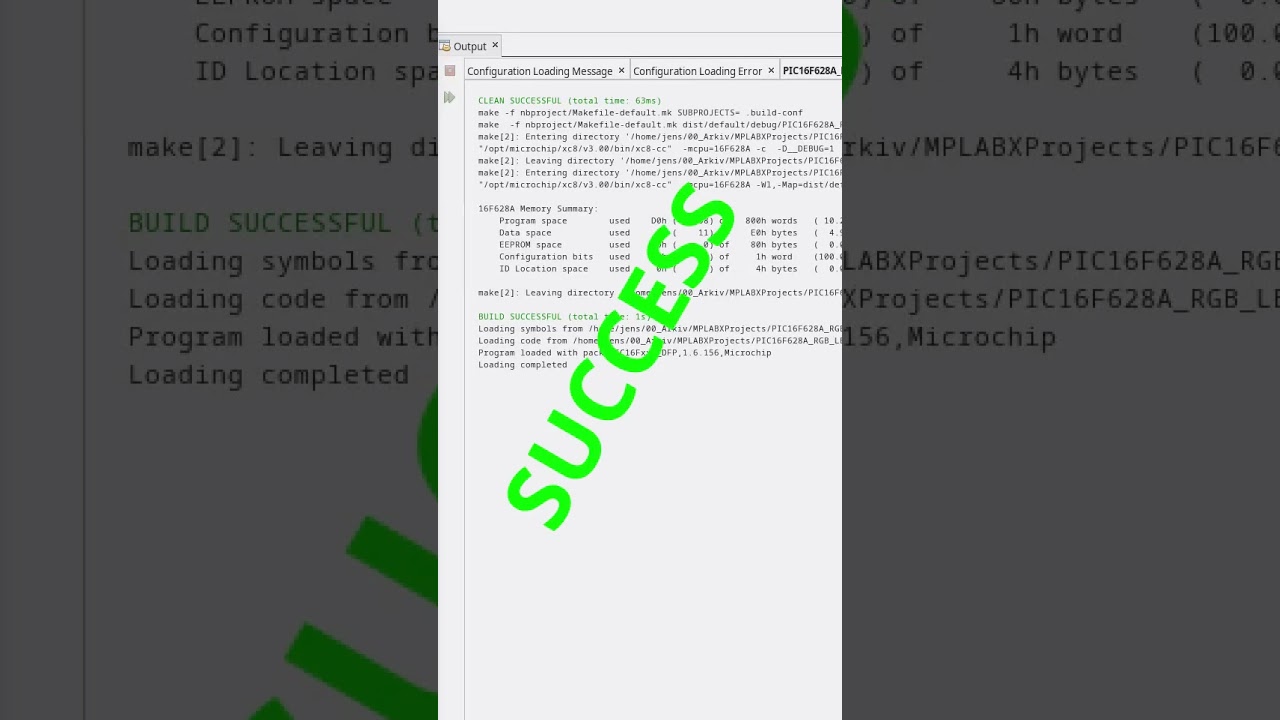 Successfully compiled a c program. #arduino #3dprinting #mcu #coding #programming #creative