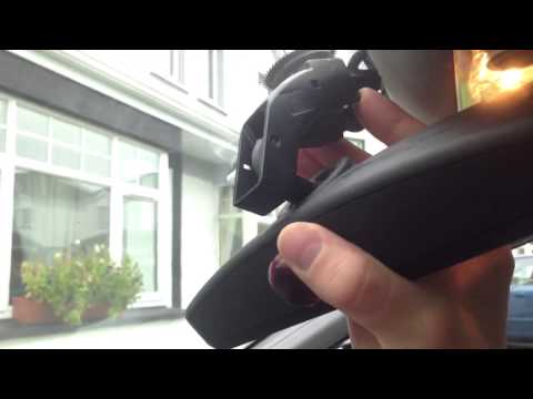 Attaching rear view mirror on BMW e46