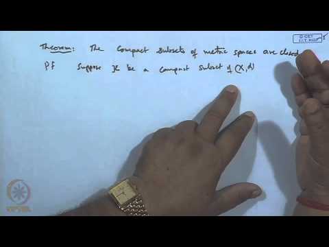 Compact Sets and its properties Video Lecture - Mathematics for IIT JAM, GATE, CSIR NET, UGC NET