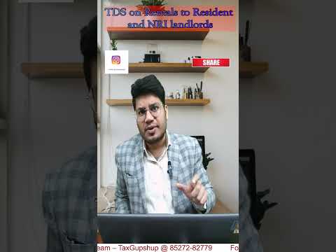 TDS on rental payment to NRI or resident