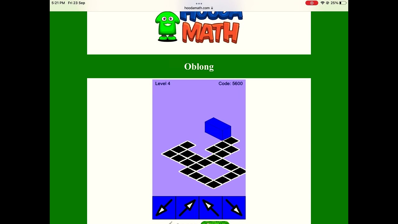 Oblong is hard (hooda math)