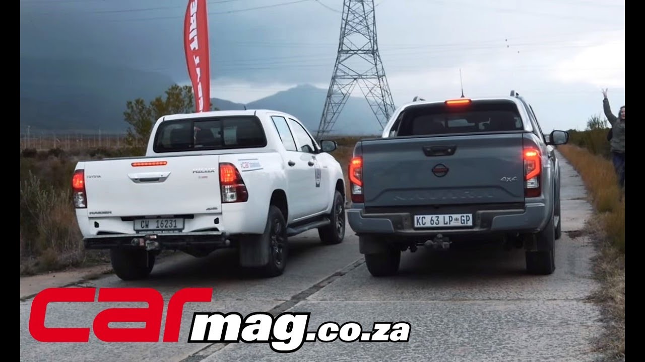 Toyota Hilux vs. Nissan Navara Drag Race Concludes in a Dead Heat ...