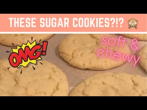 👑 THE Sugar Cookie 👑 | DELICIOUS Sugar Cookies Recipe From SCRATCH! 🍪