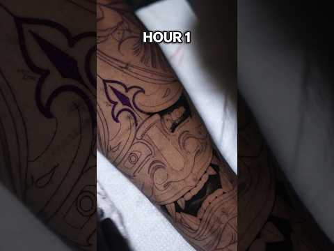 Hanya Mask Forearm Tattoo / Hour 1 Vs Hour 6 πΊ β What do you think?