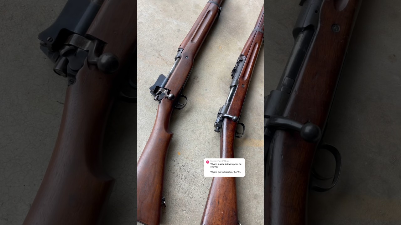 🇺🇸What’s more Desirable? M1903 or M1917?