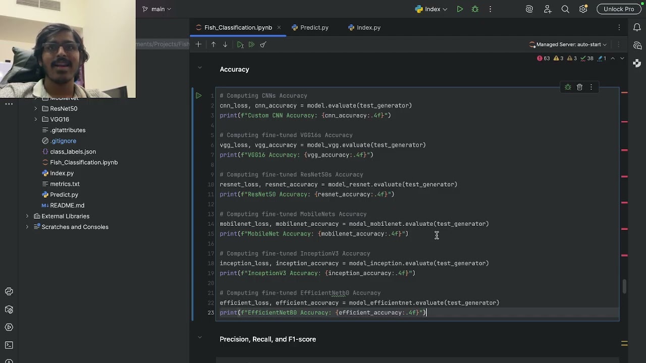 Fish Species Image Classification Project | Deep Learning with CNN