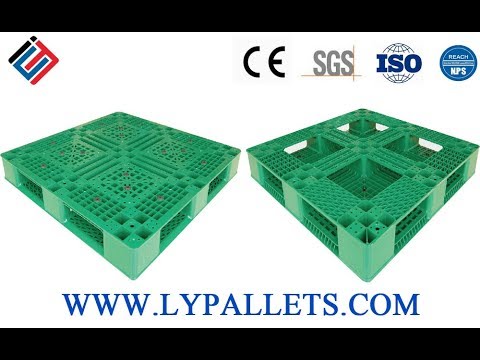 Plastic pallets - 48 x 40 heavy duty with 4 way entry - China factory