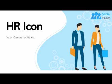 HR Icon Management Assessment Magnifying Glass Performance Analysis