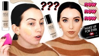 NEW Make Up For Ever REBOOT FOUNDATION [10 Hr Wear Test + First Impression Review]